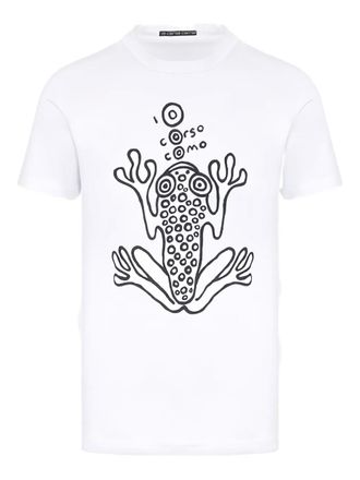 10 Corso Como t-shirt en coton à imprimé grenouille - Blanc