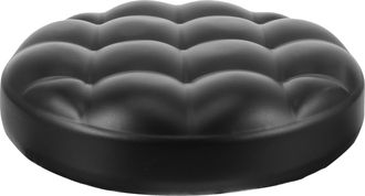 NUOBESTY Drehbare Runde Hocker Sitzfl&auml;che aus PU mit Schaumstoffpolsterung Hockerzubeh&ouml;r f&uuml;r Esszimmer Bar und Garten