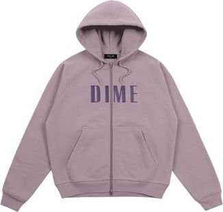 Dime Sweatshirt brod&eacute; en coton m&eacute;lang&eacute;