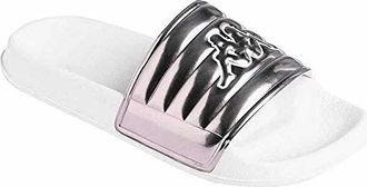 Kappa Claquettes Nolesit Sportswear pour Femme - Blanc - Taille 40