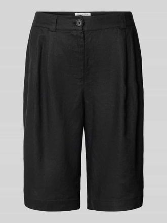 Christian Berg Loose Fit Bermudas aus reinem Leinen