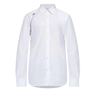 Alexander McQueen Chain Detail Shirt - - Shirts - Herren - Wei&szlig; - L
