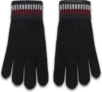 Tommy Hilfiger Damenhandschuhe AM0AM12827 Schwarz