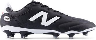 New Balance Unisex 442 Elite FG V3 in Schwarz/Wei&szlig;/Rot, Synthetik, Gr&ouml;&szlig;e 43