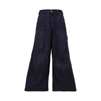 Willy Chavarria Wide Hosen - - Trousers - Herren - Blau - W30