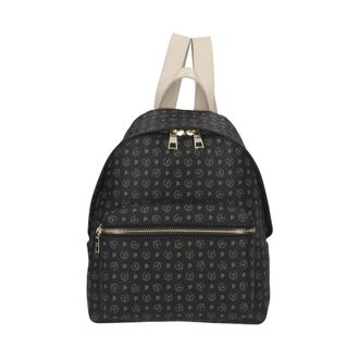 Pollini Heritage Eco-Leder Rucksack - - Bags - Damen - Schwarzk - ONE SIZE