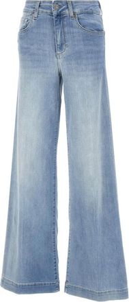 Liu Jo Femme, Jeans, Bleu, Taille: W26 Wide Jeans