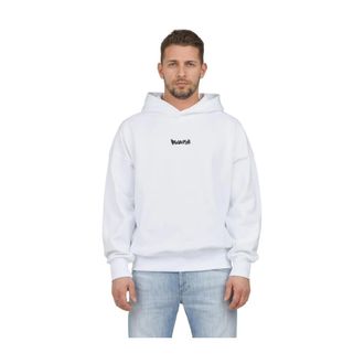 Disclaimer Hoodie mit R&uuml;ckenmotiv und Frontlogo - - Sweatshirts & Hoodies - Herren - Wei&szlig; - M