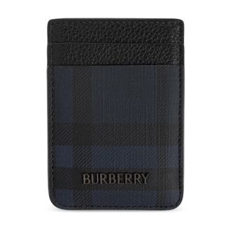 Burberry Kartenetui mit Logo - - Accessories - Herren - Blau - ONE SIZE