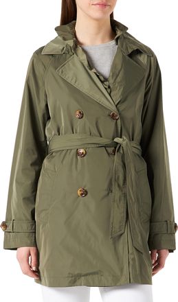 Geox Damen W2520FT2506 Jacke, BURNT OLIVE, 52 DE (Herstellergr&ouml;&szlig;e: 58)