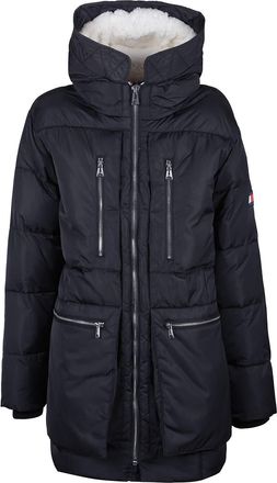Tommy Hilfiger Heavyweight Quilted Sherpa Hooded Parka f&uuml;r Herren, Schwarz, XL
