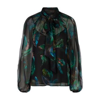 Marc Cain Blusenshirt mit floralem Print