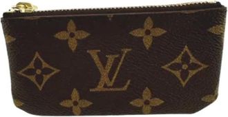 Louis Vuitton unisex, Pre-owned, Brun, Taille: ONE Size Portefeuille en toile Pre-owned