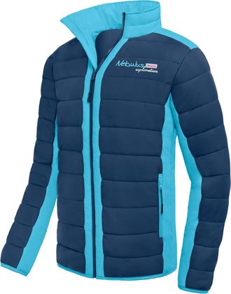 Nebulus Herren Jacke FIGHT, warme Outdoorjacke, praktische & vielseitige &Uuml;bergangs- & Winterjacke, navy-malibu - XL