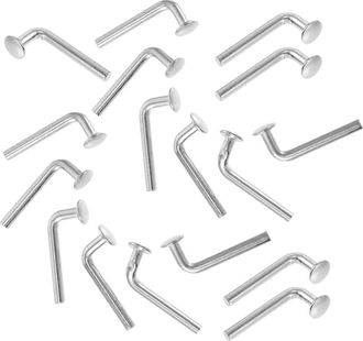 DOITOOL 50 St&uuml;ck M&ouml;bel Sicherheitsbolzen aus Eisen Rostfrei Palettenregal Fallbolzen Lagerregalclip f&uuml;r Selbstgemacht Regale und Heimwerker Zubeh&ouml;r