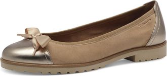 Tamaris Ballerina Damen Elegant beige,EU 40
