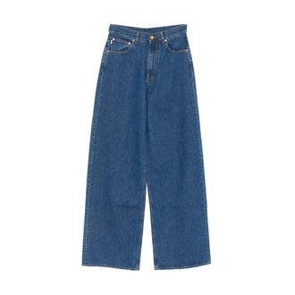Blaz&eacute; Milano Damen, Jeans, Blau, MGr&ouml;&szlig;e