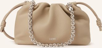 Loewe Schultertasche Flamenco beige