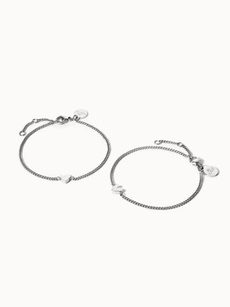 Purelei Tiny Heart Armband Set