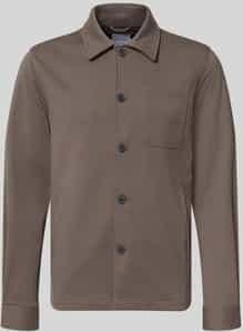 Lindbergh Slim Fit Hemdjacke mit Viskose-Anteil