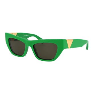 Bottega Veneta Stylische Sonnenbrille - - Accessories - Damen - Gr&uuml;n - 52 MM