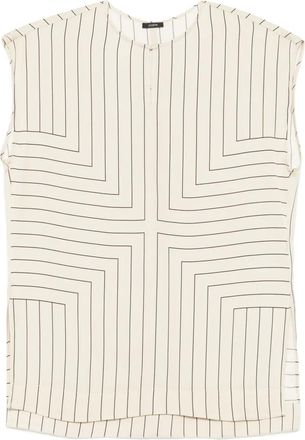 Joseph haut à rayures géométriques - Tons neutres