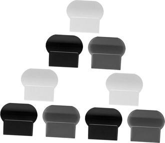 Valiclud Toilettendeckelheber 9er Selbstklebend aus Langlebigem Stück Material Toilettensitzgriff zur Vermeidung Direkter Berührung Geeignet für Haushalte Büro