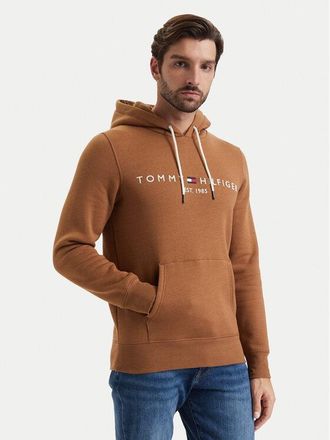 Tommy Hilfiger Sweatshirt Logo MW0MW11599 Braun Regular Fit