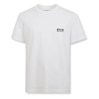 Golden Goose Homme, Tops, Blanc, Taille: L T-shirt