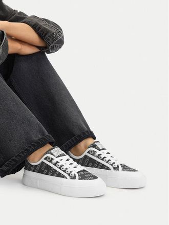 Guess Sneakers aus Stoff CWBEO-GJ13456 Schwarz