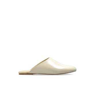 A.P.C. A.p.c., Femme, Chaussures, Beige, Taille: 38 EU Slides en cuir