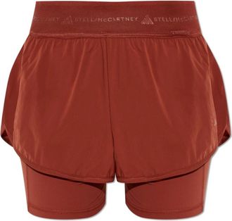 adidas by Stella McCartney Femme, Sport, Rouge, Taille: 36 FR Training Shorts