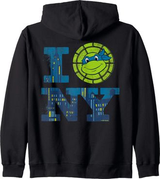 Teenage Mutant Ninja Turtles TMNT Teenage Mutant Ninja Turtles Street NYC-Logo-Klassiker Kapuzenjacke