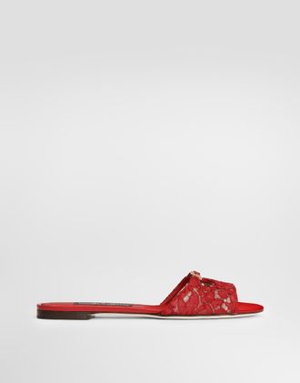 Dolce & Gabbana Ciabatta Flat - Frau Pantoletten Und Mules Mehrfarbig 39.5