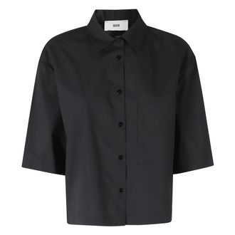 SOLOTRE Femme, Blouses et Chemises, Noir, Taille: 36 FR Over Shirt