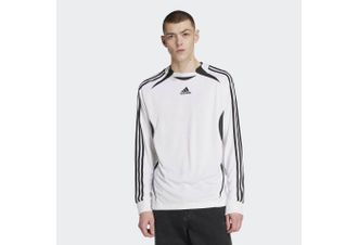 adidas Originals T-Shirt TEAMGEIST ADICOLOR LONGSLEEVE lang&auml;rmlig, sportliches Design, mit energiegeladenen Grafiken