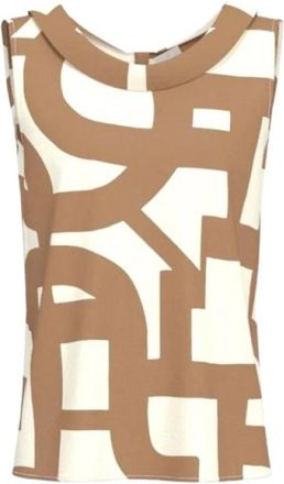 Marella Femme, Tops, Beige, Taille: 46 FR Marella - Chemises