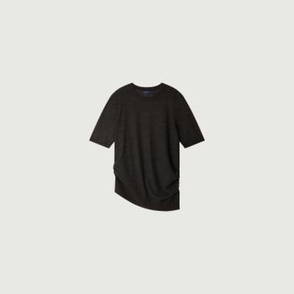 SOEUR PULL FLORIS MARRON