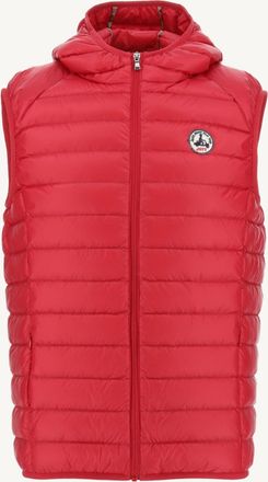 Jott Doudoune sans manches &agrave; capuche Rouge Pat - Taille 3XL