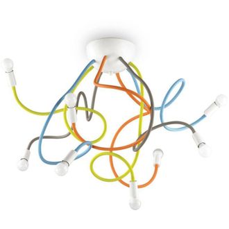 Ideal Lux Ideal Lux - Multiflex - Plafonnier &agrave; 8 bras multiples multicolore