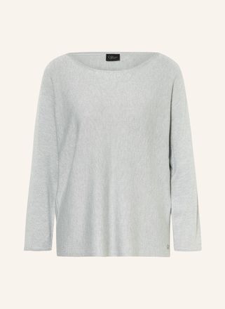 s.Oliver Black Label S.Oliver Black Label Pullover Mit Glitzergarn silber