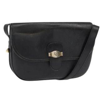 Dior Pre-owned PVC Honeycomb Canvas Schultertasche - - Pre-owned - Damen - Schwarzk - ONE SIZE