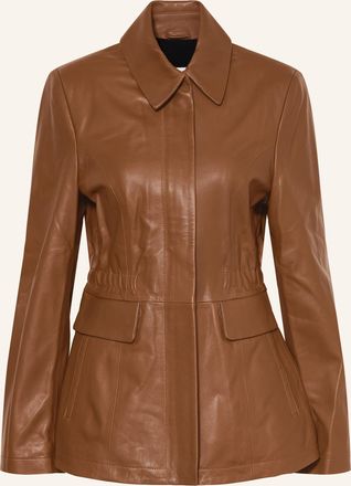Nour Hammour Nour Hammour Lederjacke Wells braun