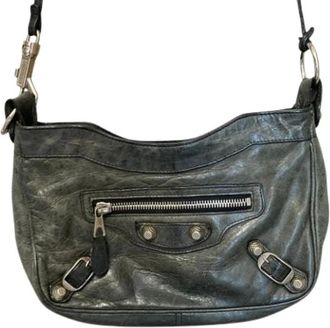 Balenciaga Sac bandouli&egrave;re vintage Pre-owned - Femme - Pre-owned - Vert - Taille: ONE Size