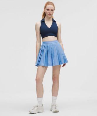 lululemon Jupe de tennis plissée taille haute Longue pour Femmes - Taille 10