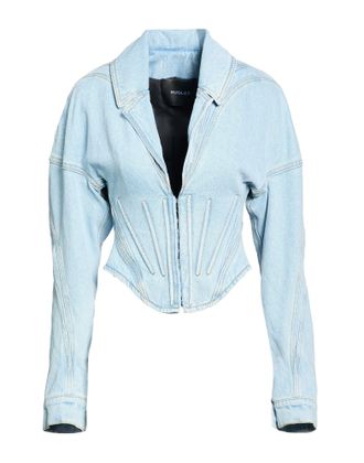 MUGLER JACKEN & M&Auml;NTEL - Jeansjacken/M&auml;ntel auf YOOX.COM