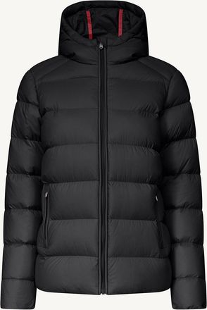 Jott Doudoune droite &agrave; capuche Noir Johanna - Taille XXL