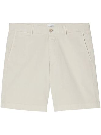 Closed Shorts mit Logo-Patch - Wei&szlig;