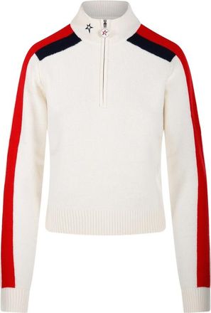 Perfect Moment La Tour Merino Wool 1/4 Zip Sweater