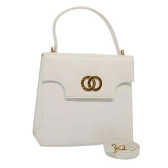 Celine Pre-owned Sac bandouli&egrave;re vintage - Femme - Pre-owned - Blanc - Taille: ONE Size